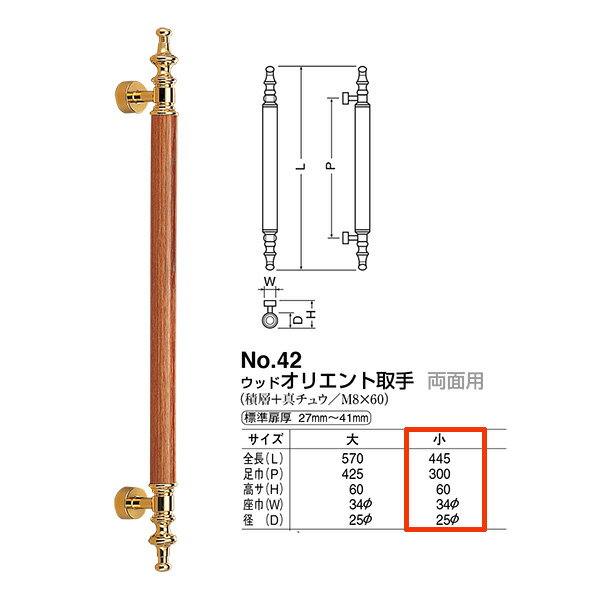 材質：積層＋真チュウ M8×60 標準扉厚 27mm〜41mm 箱の場合の入数（1）●仕様・寸法・デザインについては予告なく変更されることがあります。 ●画像はイメージです。代表画像を使用することがあります。 ●ご返品、交換、発注後のキャン...