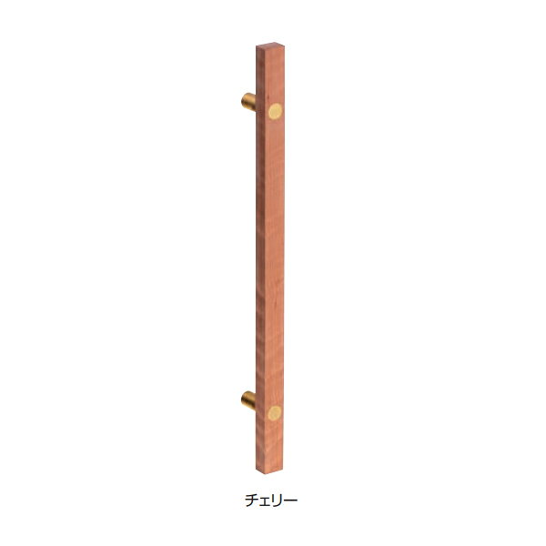 両面用　抗菌 標準扉厚：25mm〜45mm 全長（L）＝600 足巾（P）＝425 高サ（H）＝63 座巾（W）＝22φ 材質：積層、自然木＋アルミ ビス：M6×70 ※トップコート＝マットクリア仕上（自然木） 小箱の場合の入数：1●仕様・...