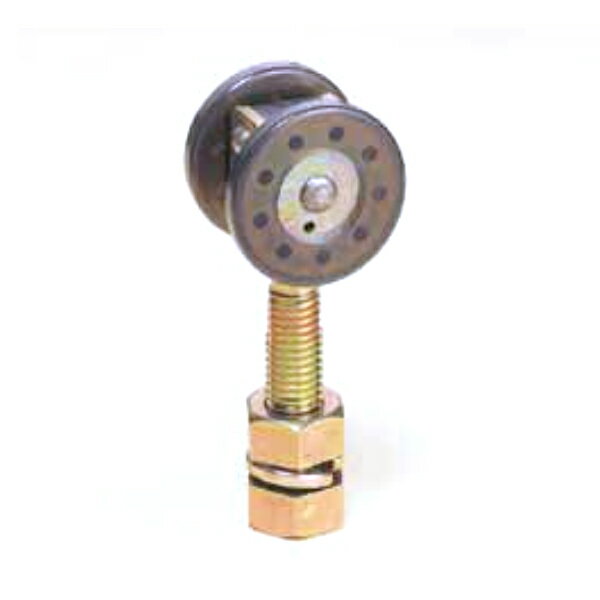 仕上：クロメートメッキ 本体：SPHC＋ポリアミド樹脂 車：SPHC＋ウレタン 特徴：レール走行時の金属音を低減することができます。 ※金属製の車輪とは耐荷重が異なります。 D：50 W：38.5 L：100 W1：23.5 d：5／8” ...