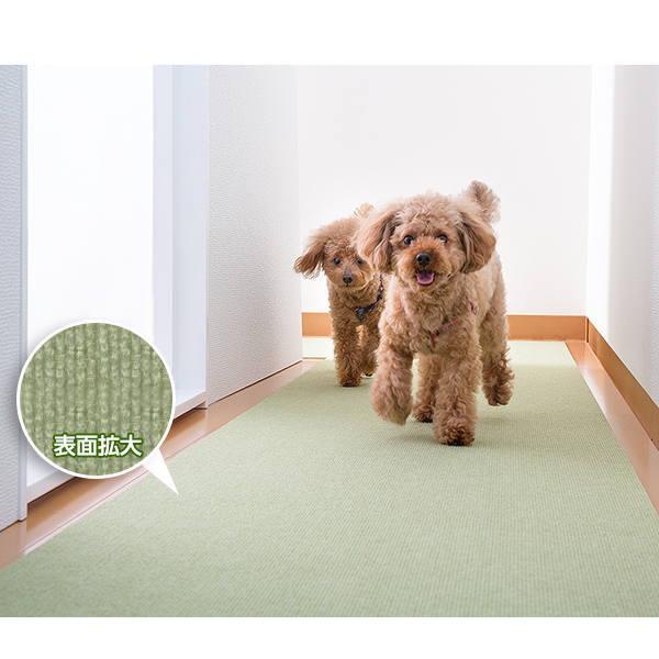 掃除機を掛けても吸い上がらないからお掃除もラクラク 繰り返しお洗濯できます。（※ネットに入れてください） 使いたい場所に合わせてカットできるので1枚でいろいろ使用できます。 ゲージの中や廊下の曲がり角等にもお使い頂けます。 水をこぼしてもさ...