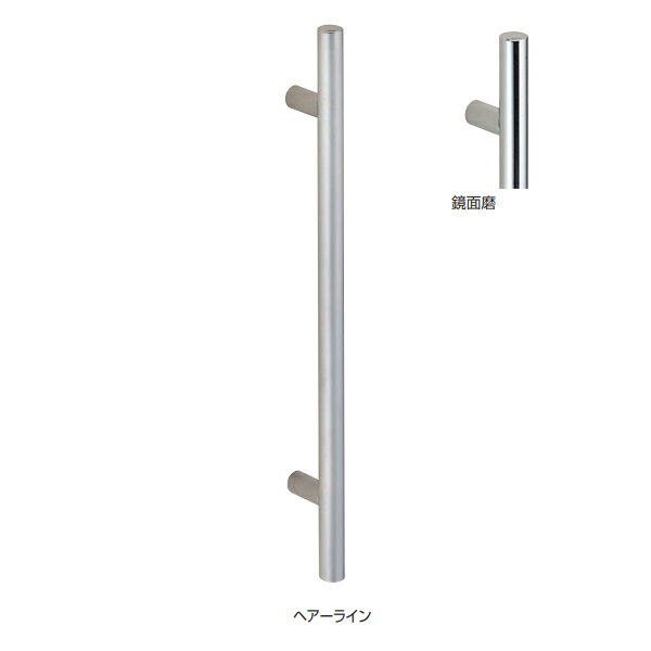 両面用 標準扉厚：33mm〜41mm 全長（L）＝600 足巾（P）＝425 高サ（H）＝67 座巾（W）＝27.2Φ 径（D）＝27.2Φ 材質：ステンレス ビス：M8×60●仕様・寸法・デザインについては予告なく変更されることがあります...