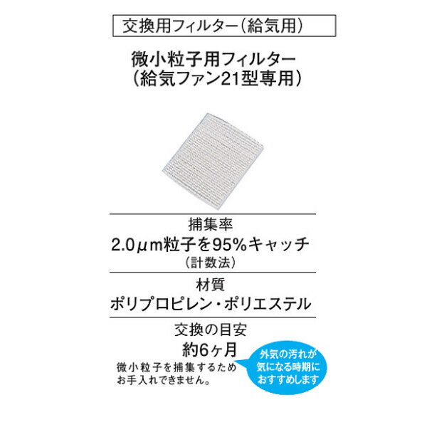 フィルター交換方法 本体パネルを開く。 スライドフィルター枠（ツマミ付）を下に抜きだす。 対応機種：SB0461、SB0462、SB0463 サイズ：厚さ13×幅112×高さ122mm 素材：ポリプロピレン・ポリエステル不織布 その他：2．...