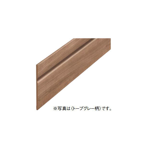 引戸・吊戸の控壁内側がきれいに納まる、薄型巾木です。通常の巾木と幅を揃え、見た目もすっきりします。 ●表面：MDF ●基材：オレフィンシート ●長さ：1,210mm ●入数：1本.／梱 ※裏面両面テープ貼付済●北海道、沖縄県、離島は別途追加...