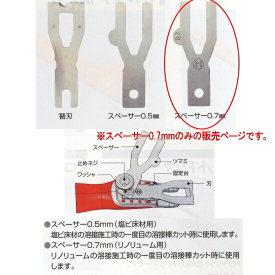 本体モザート2888(h391-50）用のスペーサー0.7mmです。●ゆうパケット（送料330円）での発送も可能です（※厚みに制限があることと、厚みで値段が変わりますので数量によっては不可になります。また他商品と同梱の場合は宅配便でお願いし...