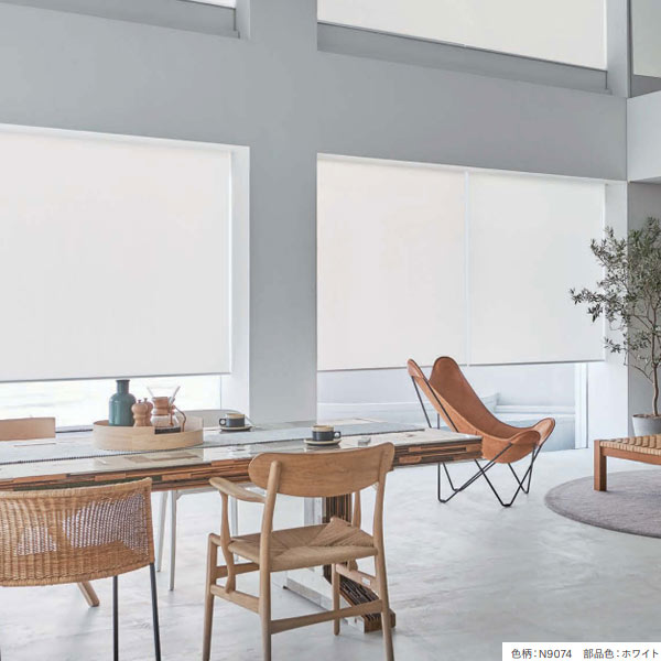 低彩度でやさしい色合いが魅力の遮熱生地です。 再生ポリエステル繊維を使用し環境に配慮したグリーン購入法に適合しています。 ミニマルで洗練された空間におすすめの配色です。 遮熱のしくみ フェスタ2遮熱は、繊維に含まれる特殊なセラミックが、熱線...