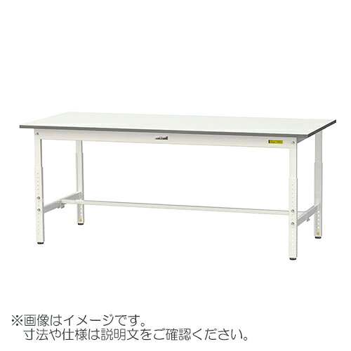 強度や実用性を保ちつつ、ローコスト化を実現。 ツナギ位置の変更で足元の作業スペースが広々。 外寸：幅1200×奥450×高740mm 耐荷重：150kg 重量：17.7kg 材質：本体＝スチール（粉体塗装），天板＝低圧メラミン化粧板 ※1台...