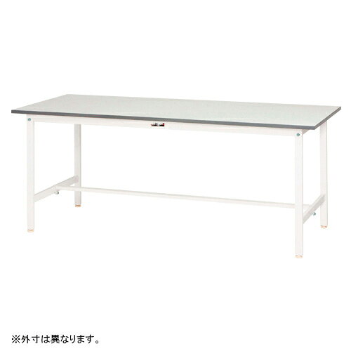 外寸：幅1200×奥750×高740mm 耐荷重：150kg 重量：23.8kg 材質：本体＝スチール（粉体塗装）、天板＝低圧メラミン化粧板●仕様・寸法・デザインについては予告なく変更されることがあります。 ●画像はイメージです。代表画像を...