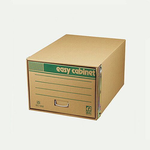 規格:B4判用 外寸:幅445×奥600×高325mm 重量:2.9kg 引出内寸:幅390×奥560×高295mm 耐荷重:約25kg 最大積重ネ段数:5段 材質:段ボール,本体=古紙使用,補強材=鉄●仕様・寸法・デザインについては予告な...