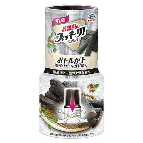 芳香液を上から供給するため、最後の一滴まで消臭効果。 約1.5〜3ヵ月持続（使用環境により異なります）。 入数：1個 本体サイズ：幅83×奥行76×高さ164mm 重量：475g 容量：400ml ※パッケージデザインは変更されることがあり...