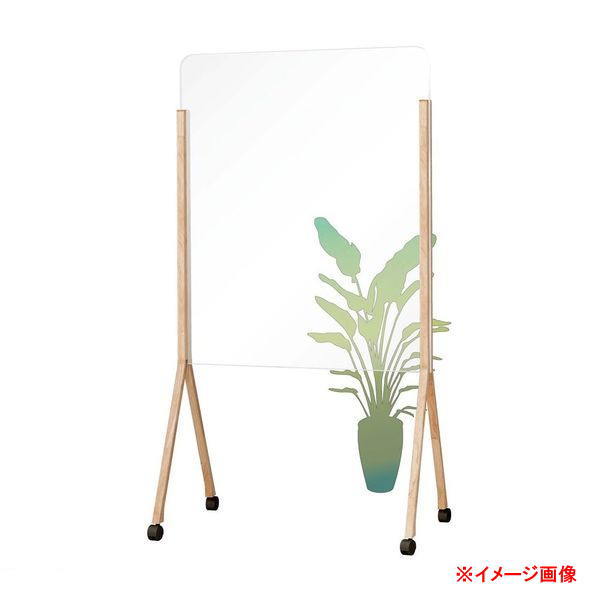 外寸：幅895×奥555×高1835mm 重量：10kg 板面サイズ：横835×縦1185mm 材質：板面＝特殊コーティングアクリル板（片面），脚＝木 専用イレーザー1個，粘着糊付マグネットテープ1個，グラスボードマーカー（ホワイト・蛍光ピ...