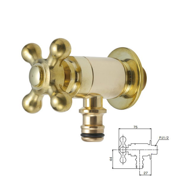 本体 サイズ：D73×H44 材質：青銅・黄銅 仕上げ：メッキ 座は取りはずして施工することもできます。 シャワーホースセットを取付けることはできません。 重量（kg）：0.35 注意事項 　凍結のおそれがある場合は水抜栓を設置するか、流動...