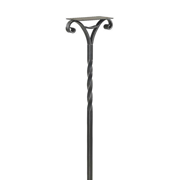 本体 サイズ:H1300（埋込寸法300含む） 材質：鍛鉄 仕上げ：黒艶消し＋ブロンズ古美仕上 取付部 材質：鉄 仕上げ：アクリル焼付塗装仕上 設置方法：埋め込み 注意事項 ※別途運賃が必要です。 補足事項 ●【適応ポスト】 ノーヴルポスト...