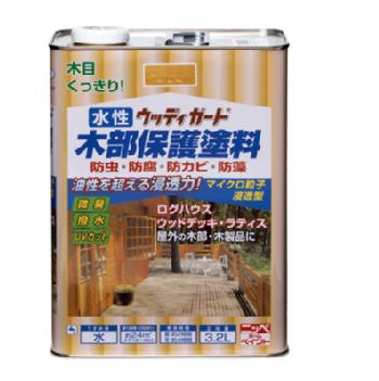 ●マイクロ粒子浸透型の新しい微臭の水性木部保護塗料です。 ●木材の防虫・防腐・防かび・防藻効果に優れ、木材に浸透して内部から木の腐食を防ぎます。 ●耐候性に優れたマイクロ粒子浸透型顔料の採用で、木目がよりくっきりキレイな仕上がりになります。...