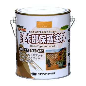 ●水性タイプなので、初めての方にも手軽に塗装できる木部保護塗料です。 ●木材の防虫・防腐・防かび効果に優れ、木材に浸透して木の腐蝕を防ぎます。 ●木目を生かした半透明仕上げができ、紫外線吸収剤（UVカット）により、色アセ・劣化を防止します。...