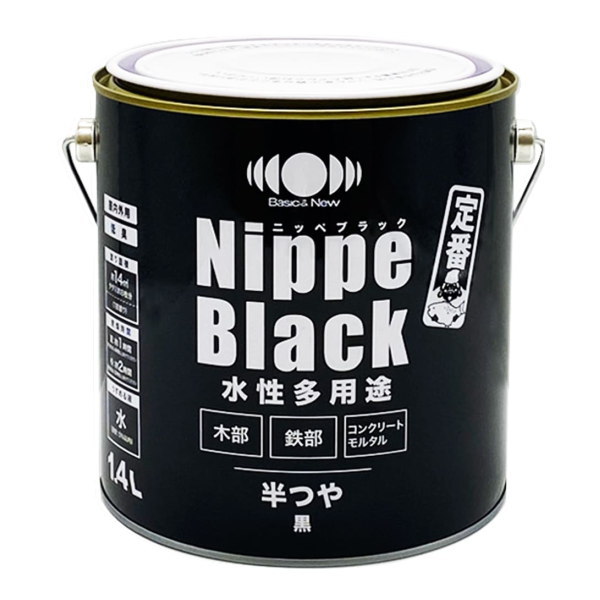屋内外で使用できる対候性に優れた水性多用途塗料です。 ハケ目が目立ちにくく、きれいでソフトに仕上がる半ツヤタイプです。 1回塗りで仕上り、タレにくい設計です。 かび止め剤、さび止め剤配合。 用途 　ウッドデッキ、ガーデニング材、窓枠、戸袋な...