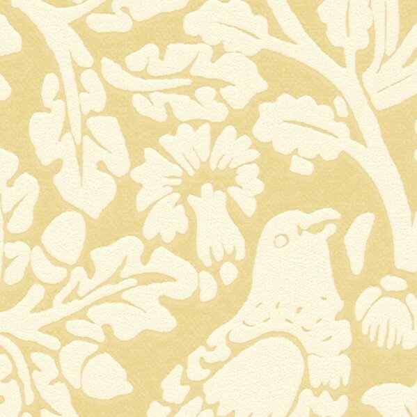 図案の中に紛れ込んだ鳥とウサギがかわいらしく、シンメトリックな構成も絵本の挿絵のようなイギリスらしさ溢れるデザイン。 機能:日本工業規格JIS適合品です。 壁紙工業会により制定された、自主安全規格の基準をクリアしている商品です。 建築基準法...