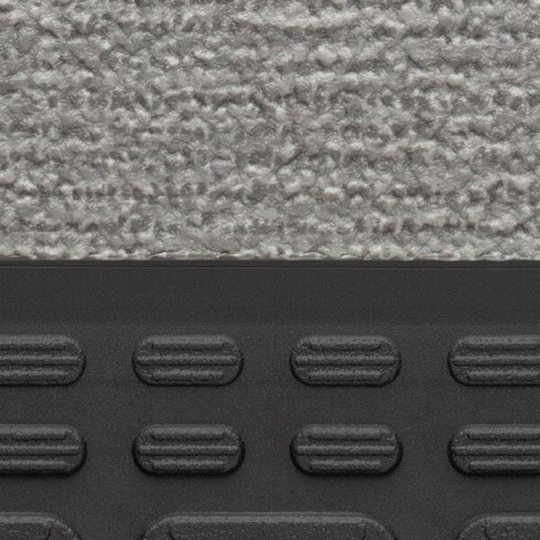 ファブリック調2柄のノンスキッド・ステップです。 機能:塩素系薬剤のメンテナンスに強い商品です。 JIS A 1454 滑り性試験にて、乾燥状態・水＋ダストのそれぞれの条件で優れた防滑性が確認された床材です。 開放廊下やバルコニーなど屋外で...