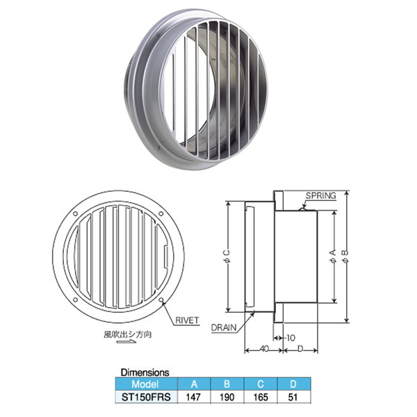 材質：SUS304 胴体：SUS304 仕上：シルバー焼付塗装●お支払い方法で代引きはできません。 ●量やタイミング、メーカー在庫状況によっては納期がかかります。 ●セミオーダーカラーは都度お取り寄せのため大変納期がかかります。 ●沖縄県、...