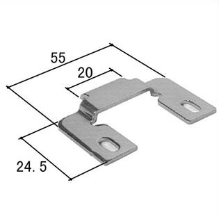 部位： 上枠 備考共通1：トップラッチ受け 備考共通2：ネジピッチ：40 使用されている商品名： アナードペア硝子タイプ　（廃止年　2001）●メンテナンス用のためメーカー事情により数量次第では不可になる場合、もしくは納期がかなりかかってし...