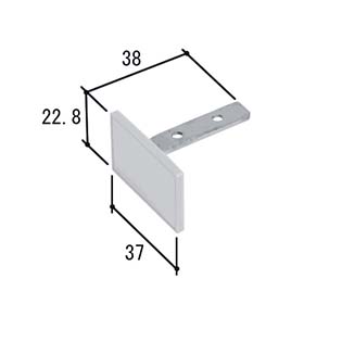 備考共通1： 1梱包2個入り 備考共通2：アルミレール納まり中間部用（上)、（旧T）QP-118 使用されている商品名： AMIS室内引戸（〜2016）　（廃止年　2016）●メンテナンス用のためメーカー事情により数量次第では不可になる場合...