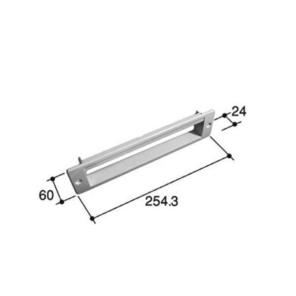 部位： 中かまち 使用されている商品名： 玄関引戸T型　（廃止年　2007T）●メンテナンス用のためメーカー事情により数量次第では不可になる場合、もしくは納期がかなりかかってしまう場合があります。数量が多くなる場合はあらかじめお問い合わせ下...