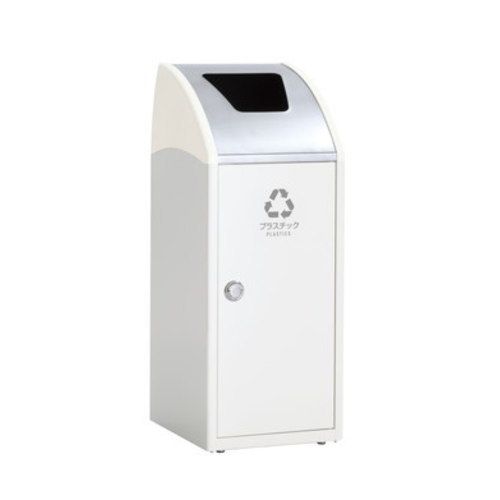 角を丸めたやさしいフォルムで、様々な施設にマッチ。 サイズ：W360×D435×H930mm、中カゴ：W250×D360×H590mm 重量：17kg 容量：47L 材質：本体：電気亜鉛メッキ鋼板に粉体塗装・ASA樹脂、投入口：ステンレス、...