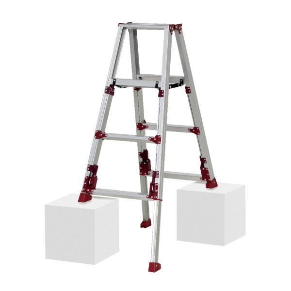 立ったまま伸縮できる上部操作タイプ 　状況に応じて上部/下部での伸縮操作が可能です。 伸縮操作バーでワンタッチ操作 　踏ざん内の伸縮操作バーを引き上げるだけでワンタッチで操作できる伸縮操作バー 　スムーズに伸縮し、6mmピッチで任意の長さに...