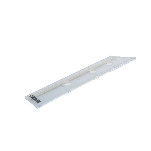 ジョイント裁断専用の定規です。 重ね切りの際、下地保護テープの厚みによる段差を軽減し、ジョイントの被りを防ぎます。 滑り止めゴム採用でブレを防止しています。●仕様・寸法・デザインについては予告なく変更されることがあります。 ●画像はイメージ...