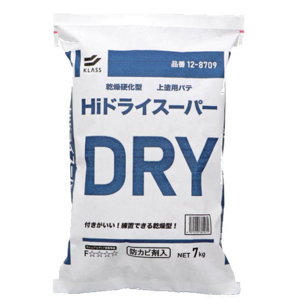 特長 　使いやすさと抜群の経済性 　JIS　A　6914　石膏ボード用目地処理材の基準に適合 　ホルムアルデヒド放散等級　F☆☆☆☆ 　軽量骨材による優れた作業効率です。 　練り置きが可能 　乾燥効果型でクロスと良好な接着性 　サンディング...