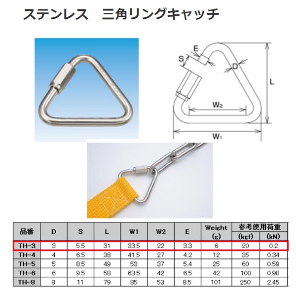 ※両ネジタイプ 【 ご注意 】 ※表記寸法には多少の公差があります。ご了承下さい。 ※使用荷重は参考値ですので、使用状況・環境によって変動します。また、試験データーがご入用の際は、別途ご請求ください。（実費） ※予告なしに仕様を変更する場合...