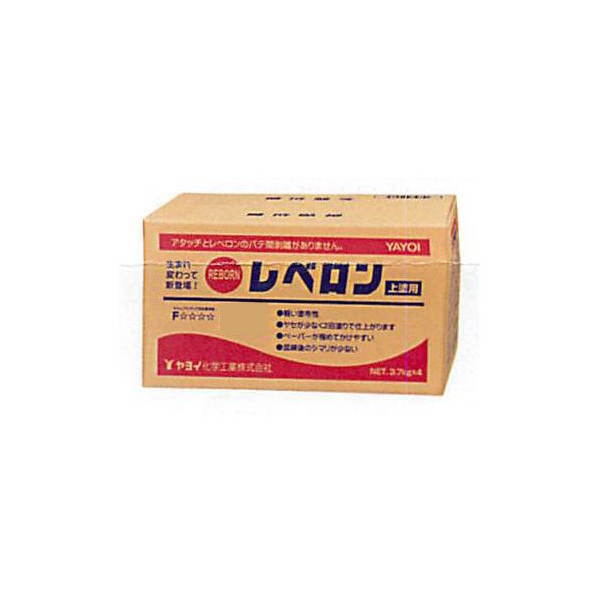 適用下地 　石膏ボード、合板など 　（モルタル、PC板等はシーラー処理が必要です。） 特長 　ヤセが少ない。塗りが軽く、のびが良い。ヘラ切れが良く、サンダー処理のいらない工法ができます。 黄色/3.7kg×4 施工平米目安 　およそ300平...