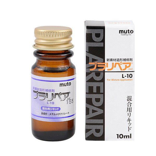 〇プラスチックの割れ・欠け、また、欠けてなくなってしまった部分の再生、ネジ山の再生も簡単にできます。 〇内容量：10cc 本体サイズ（mm）約：縦40×横60×高さ95 梱包サイズ（mm）約：縦40×横60×高さ95関連商品 ●武藤商事 プ...
