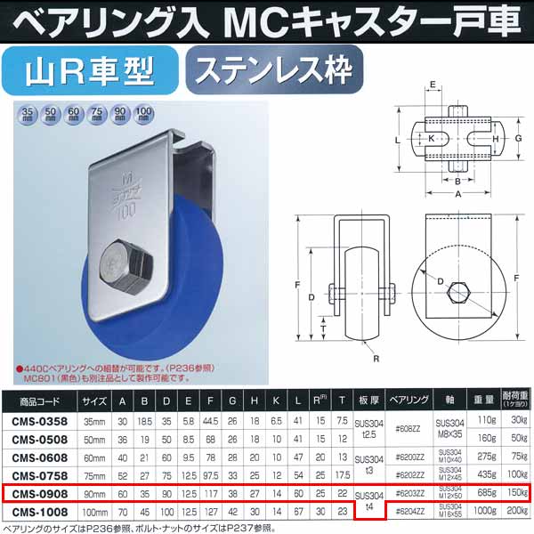 用途 　学校の門扉、倉庫、工場などの引戸、観音扉など 特長 　重量のある扉に最適です。●仕様・寸法・デザインについては予告なく変更されることがあります。 ●画像はイメージです。代表画像を使用することがあります。 ●ご返品、交換、発注後のキャ...