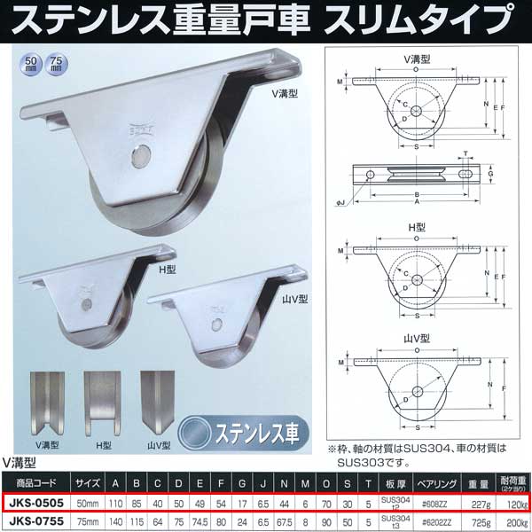 用途 　門扉、出入口用扉など 特長 　従来の重量戸車と比べ、枠巾が34％減スリムに（50mmメーカー製比）●仕様・寸法・デザインについては予告なく変更されることがあります。 ●画像はイメージです。代表画像を使用することがあります。 ●ご返品...