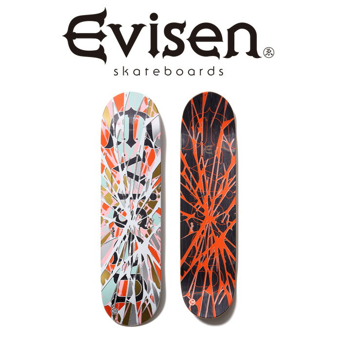 Evisen Skateboards (エヴィセン スケートボード)2026 SPRING COLLECTION ※デッキテープ貼り付けのご対応はお受け出来かねますので、予めご了承下さい。 EVISEN SKATEBOARDSより2026 ...