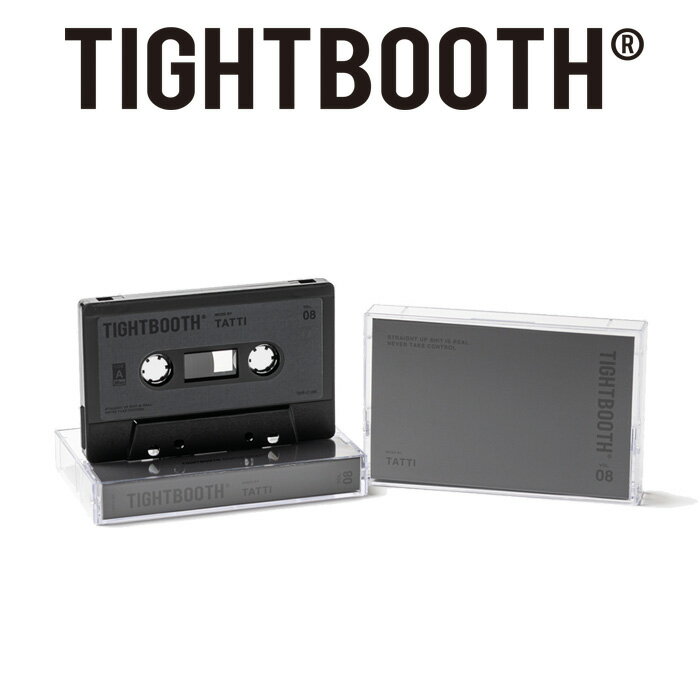 TIGHTBOOTH PRODUCTION (タイトブース プロダクション) 2026 SPRING/SUMMER COLLECTION 新作 Tightboothカセットテープシリーズ第8弾は、sorameccer sound desig...