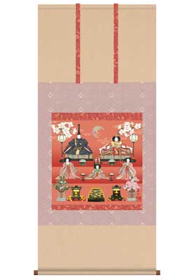 ※メーカー直送のため商品代引きはご利用できません。 ●商品サイズ／幅54．5×高さ125cm ●材質／本紙：新絹本・軸先：陶器 ●桐箱畳紙収納 ●表装品質十年間保証付き　　　★☆★　掛け軸のご注文についてのご注意　★☆★ ● 掛け軸は全品、...