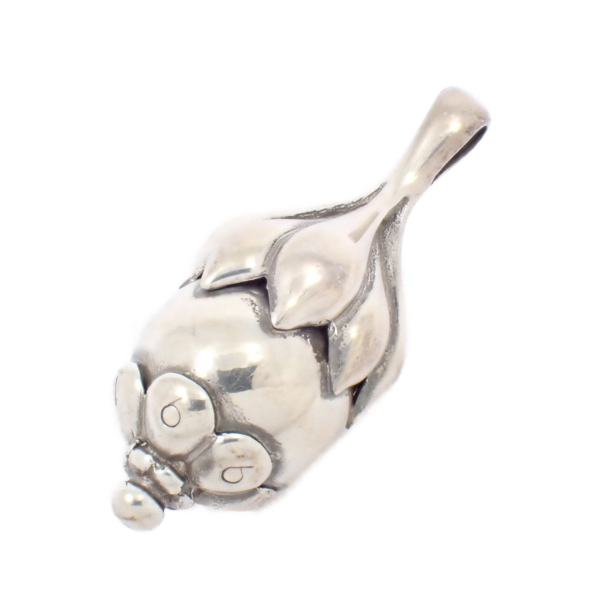 GEORG JENSEN&nbsp;ジョージジェンセン 1991 ヘリテージコレクション イヤーペンダント トップのみ&nbsp;素材：シルバー925サイズ・約 W 1.2×H 3.1×D 1.2cm（カン部分含む）・カンの穴の大きさ 約 ...