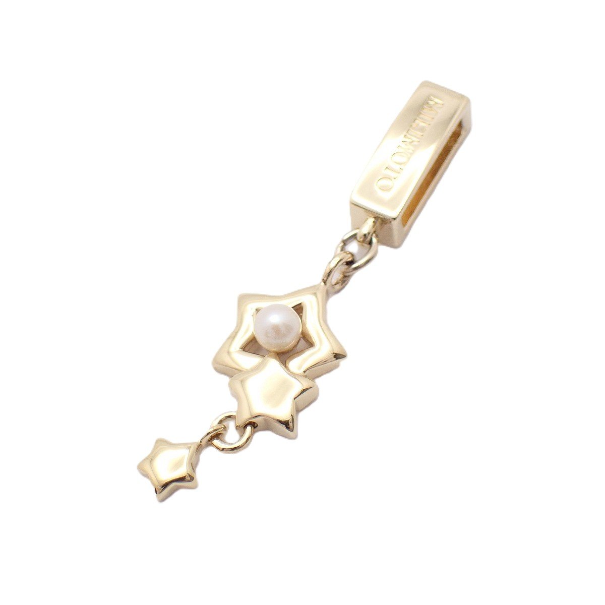 MIKIMOTOミキモト スター ペンダントトップ素材：シルバー ゴールドGP/パールサイズ・約 W 0.9×H 3.7×D 0.4cm（カン部分含む）・カンの大きさ W 0.2×H 0.9cm・パール径 3mm重さ：約 2.6g付属品：な...