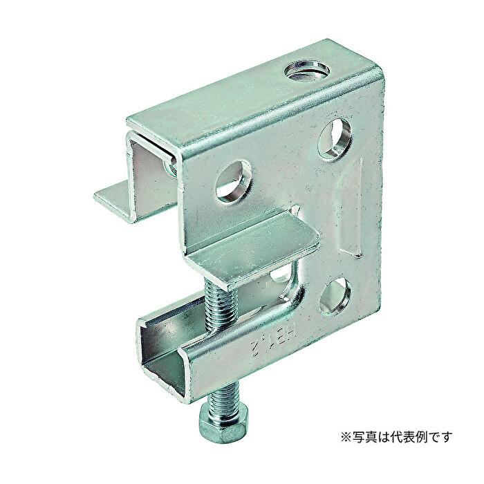 【特長】 ●様々な設備を支持する際に使用する吊りボルト支持金具。地震等で過大に荷重がかかった場合に備えてより変形を抑え本来の強度を保つ工夫が、金具上部の重ね合せ構造です。羽根部の変形を抑え重要な設備の落下、破損を防ぎます。 ●引っ張りに対し...