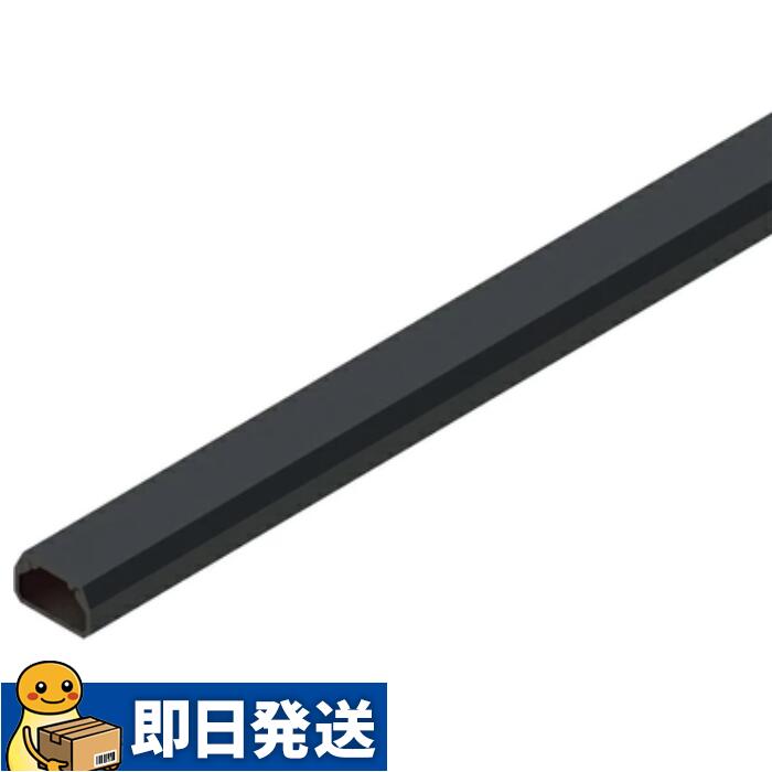 マサル工業 SFT2W ●号数:2号 ●カラー:ブラック(参考マンセル値:N1.5) ●全長:1m ●外寸法:W22.0mm×H12.0mm ●内寸法:W19.8mm×H9.8mm ●ケーブル収容本数: ・VVF(1.6×2C×2条、1.6...