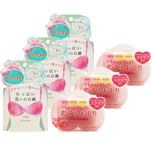 商品詳細 商品名 おっぱい想いの石鹸 バストケアソープ (愛されおっぱい) 内容量 (約)70g 全成分 石ケン素地、水、グリセリン、カオリン、パイロフェライト、海シルト、オリーブ果実油、ラフィノース、グルコマンナン、炭酸水素Na、ハイビス...