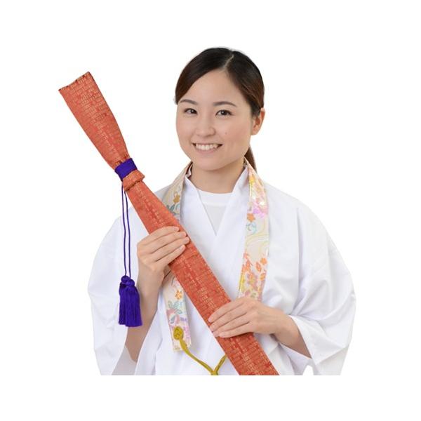 金剛杖を収納するための袋です。 金剛杖がすっぽりと収まる長寸サイズ。 杖カバーをしたまま収納できます。 杖を使わない移動の時や、ご自宅で保管される際に、金剛杖をこの杖袋に入れて大事に取り扱っていただけます。金剛杖を収納するための袋です。 金...