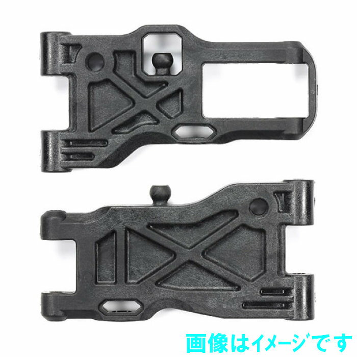 【RCカーの性能アップやセッティングにも役立つパーツです】 TRF420用に剛性、ジオメトリー、ダンパー取り付け方法を変更したサスアームです。リヤサスアームは従来よりも0.5mm長い仕様。ダンパー取り付けにアルミブッシュ式を採用し、別売のブ...