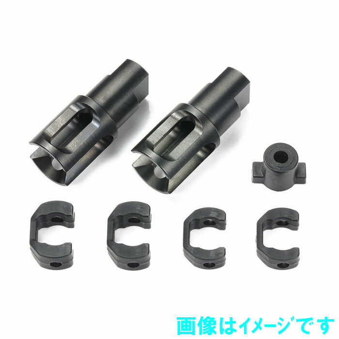 【 RCカーの性能アップやセッティングに役立つパーツです 】 万一のクラッシュなどでも耐久性の高いスチール製のダイレクトカップ。標準装備のアルミ製(約4g)に較べて重い(約8g)ため、フロント加重を増やすセッティングパーツとしても使えます。...