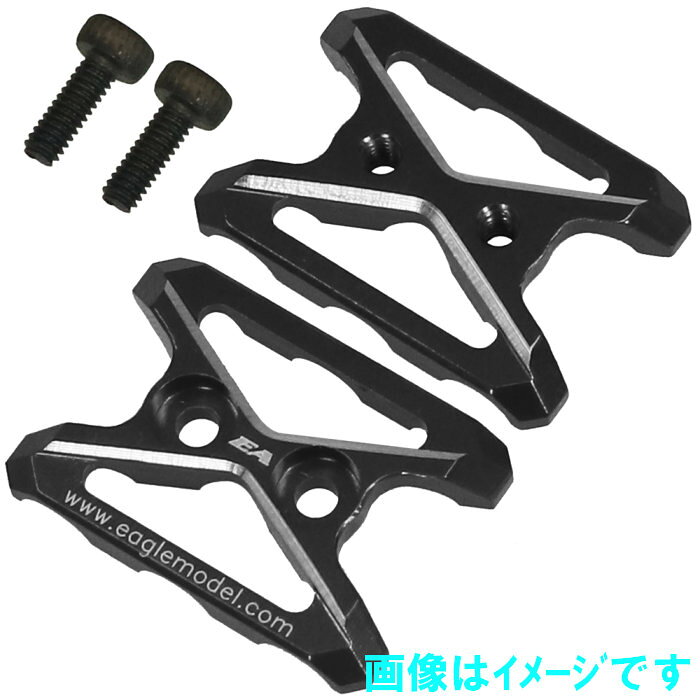 12～14AWG用3ポイントワイヤーホルダーです。 ブラシレスモーターの3本線を整理し配置することで、可動部分との干渉を防ぎます。 シャーシカラーに合わせ、お好みの各色アルマイト加工されたホルダーお選び頂けます。 60-61硬質アルミ材を用...