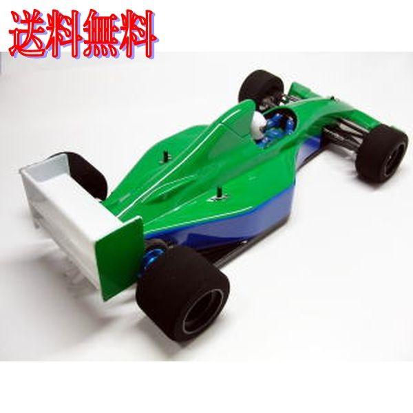 F104ワイドトレッド用ボディ 91年、皇帝がデビューを飾ったマシン 美しいボディラインとフロントウイングが特徴的です フロントウイングはベースウイングにポリカ製のウイングを被せることで再現しました ポリカウイングは、シェブロンモデルズ社製...