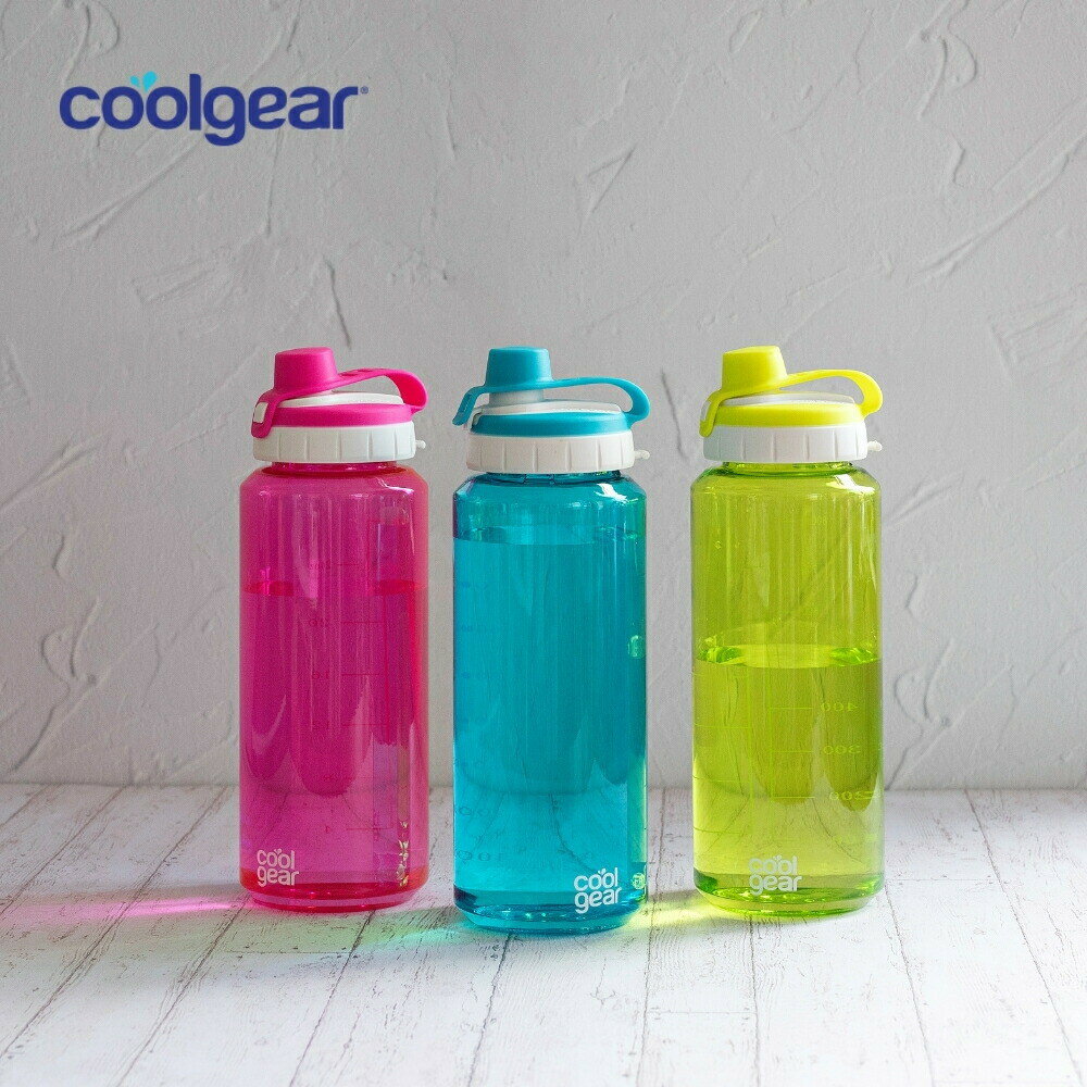 商品名: クールギア cool gear ZEN BOTTLE ピンク グリーン ブルー 940ml 水筒 大容量ボトル 直飲み シェイカー クリアボトル プロテイン ビタミンウォーター ジム スポーツ キャンプ アウトドア ダイレクト -...