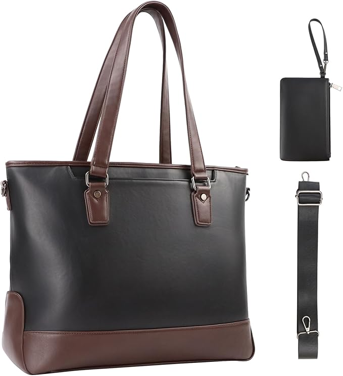 💼【ON/OFF兼用！ 高機能のビジネストート】ビジネスバッグの機能を備えつつも、柔らかな素材と親しみやすくシンプルなデザインによって、プライベートシーンでも活躍してくれる。肩掛けや手持ちのビジネスバッグとは違い、トートバッ...