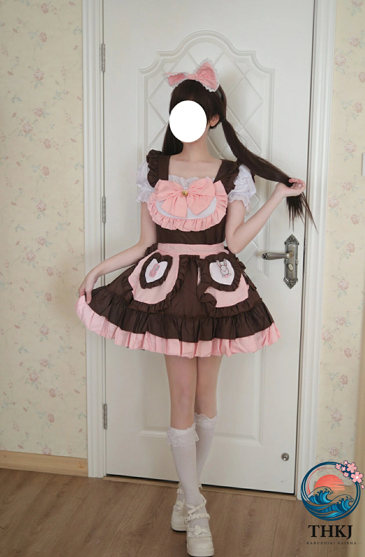 商品詳細 可愛いメイド服 コスチューム コスプレ衣装 仮装 女装 女の子モード全開なモテメイド♪ パーティー、イベント、学園祭などいろんなシチュエーションに合う〜 商品内容 ワンピース+エプロン+髪飾り *パニエは含めません サイズ 写真参...